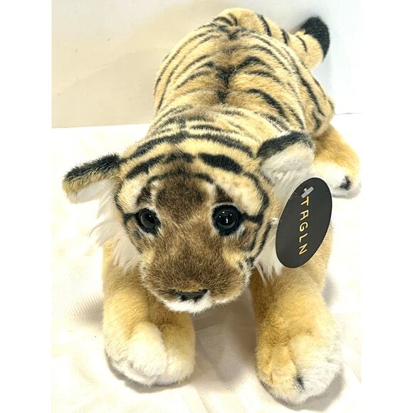 Tagln | Toys | Tagln Tiger Plush The Jungle Animals Stuffed Toys ...